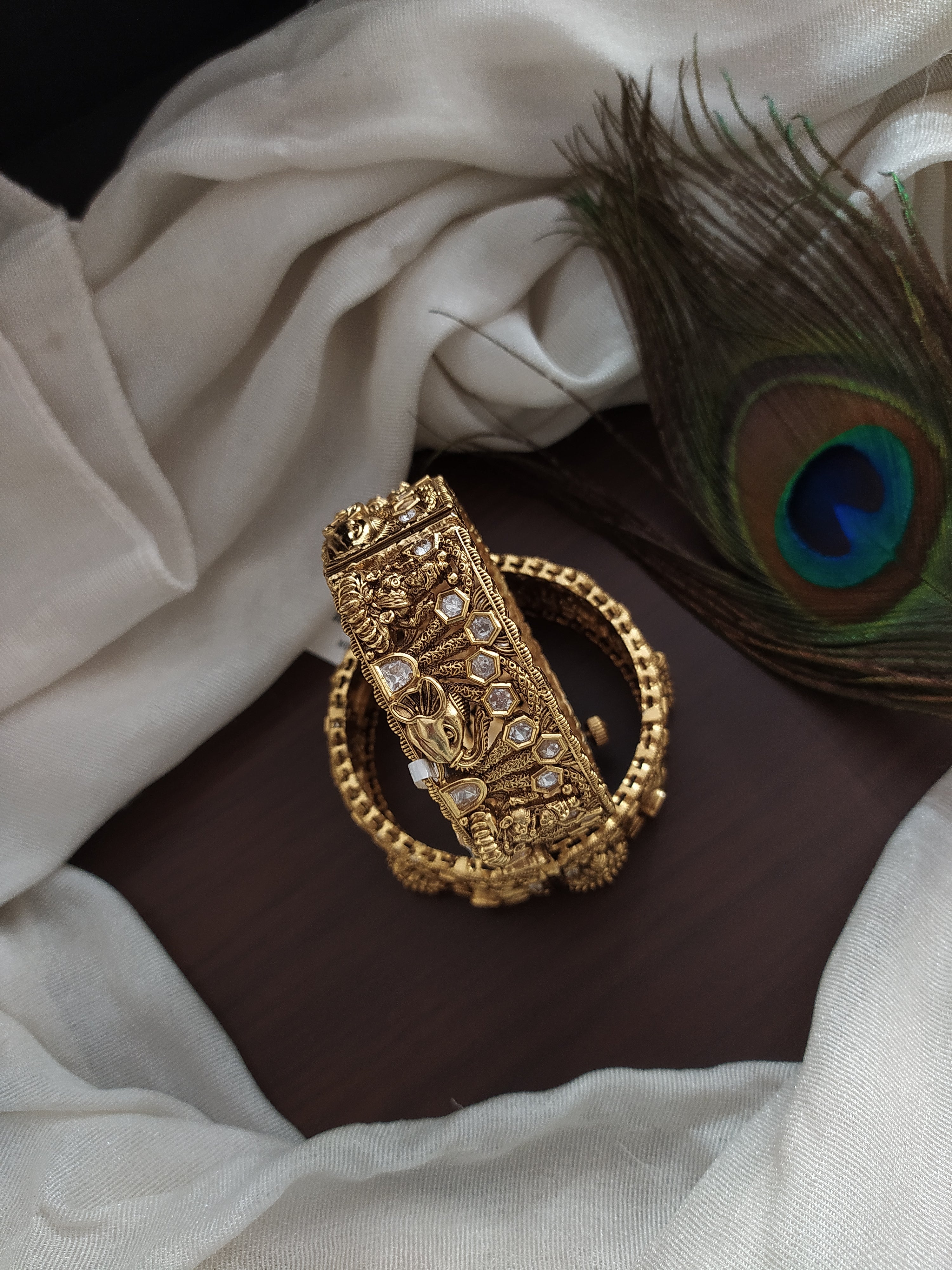 Antique Kada design in Matte finish - Sonal Fashion Jewellery - Sonal ...